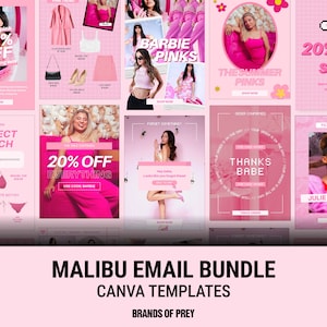 Editable Email Templates Pink Email Marketing Product Marketing Email ...