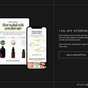 Editable Email Templates | Email Marketing | Product Marketing Email ...