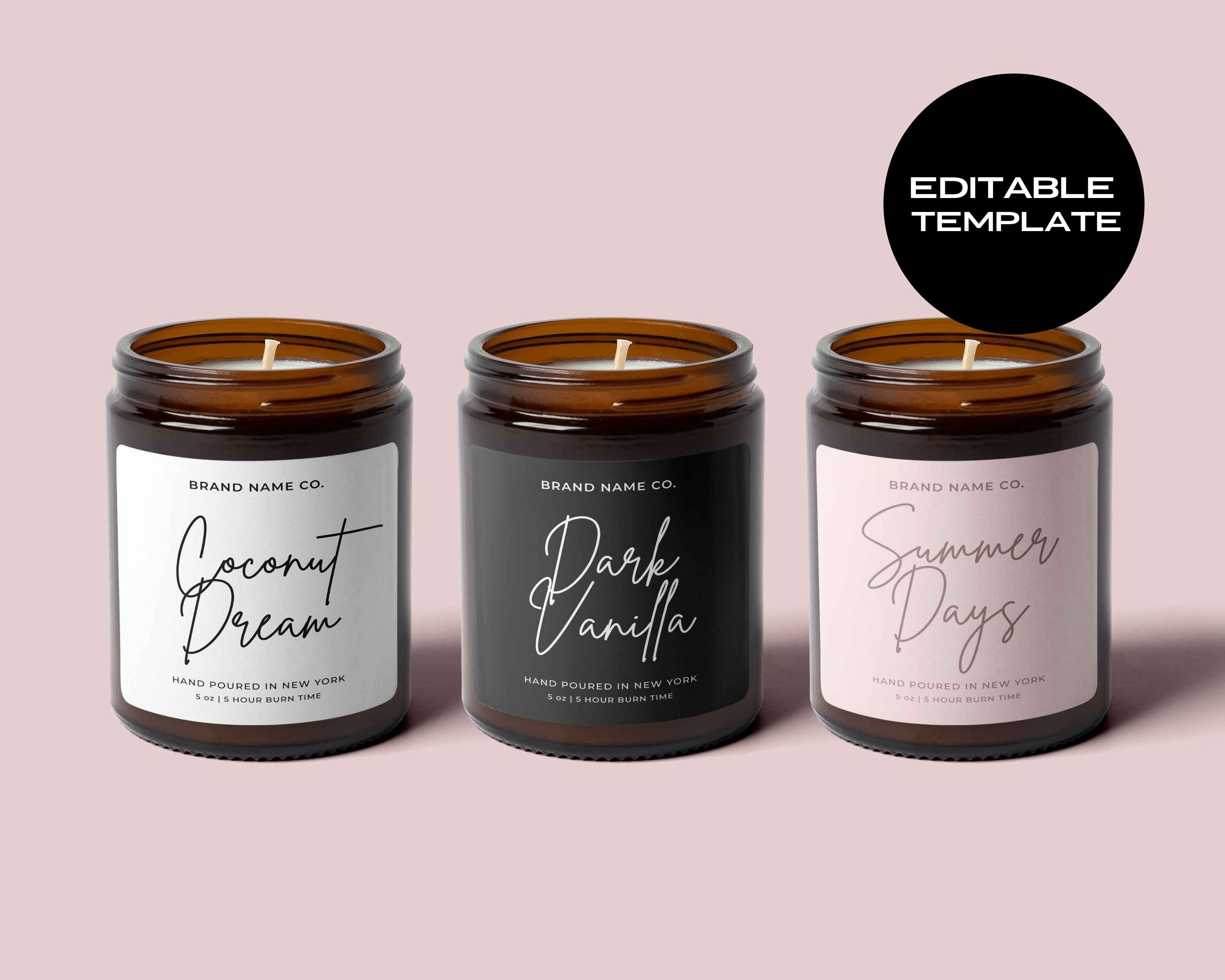 EDITABLE Candle Label Candle Labels Candle Label Design Etsy Australia editable-candle-label-candle-labels-candle-label-design-etsy-australia