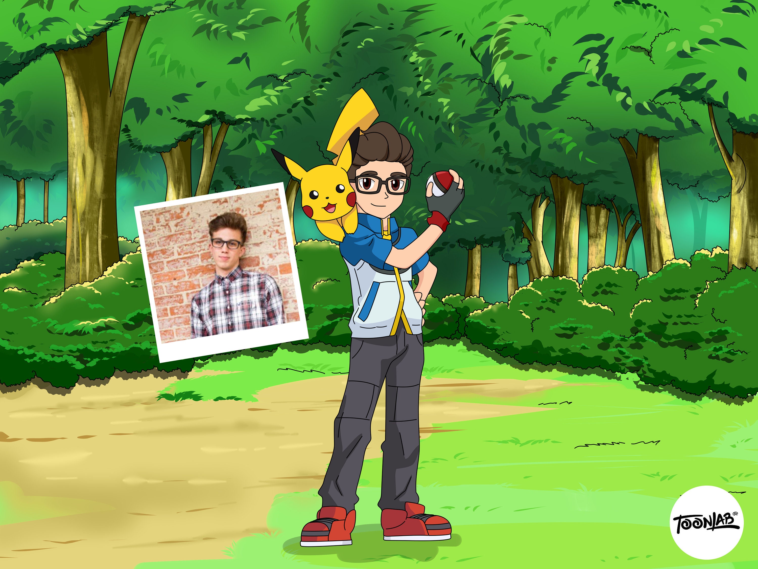 Custom POKEMON Character Portrait From Photo DIGITAL COPY - Etsy UK