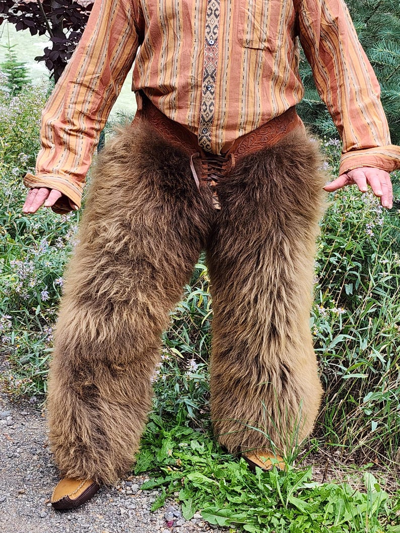 Buffalo Wooly Chaps, Hand Crafted, NEW - Etsy