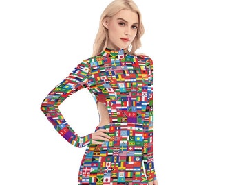 Nations Flag Dress - Etsy