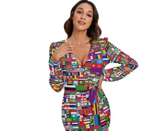 Nations Flag Dress - Etsy
