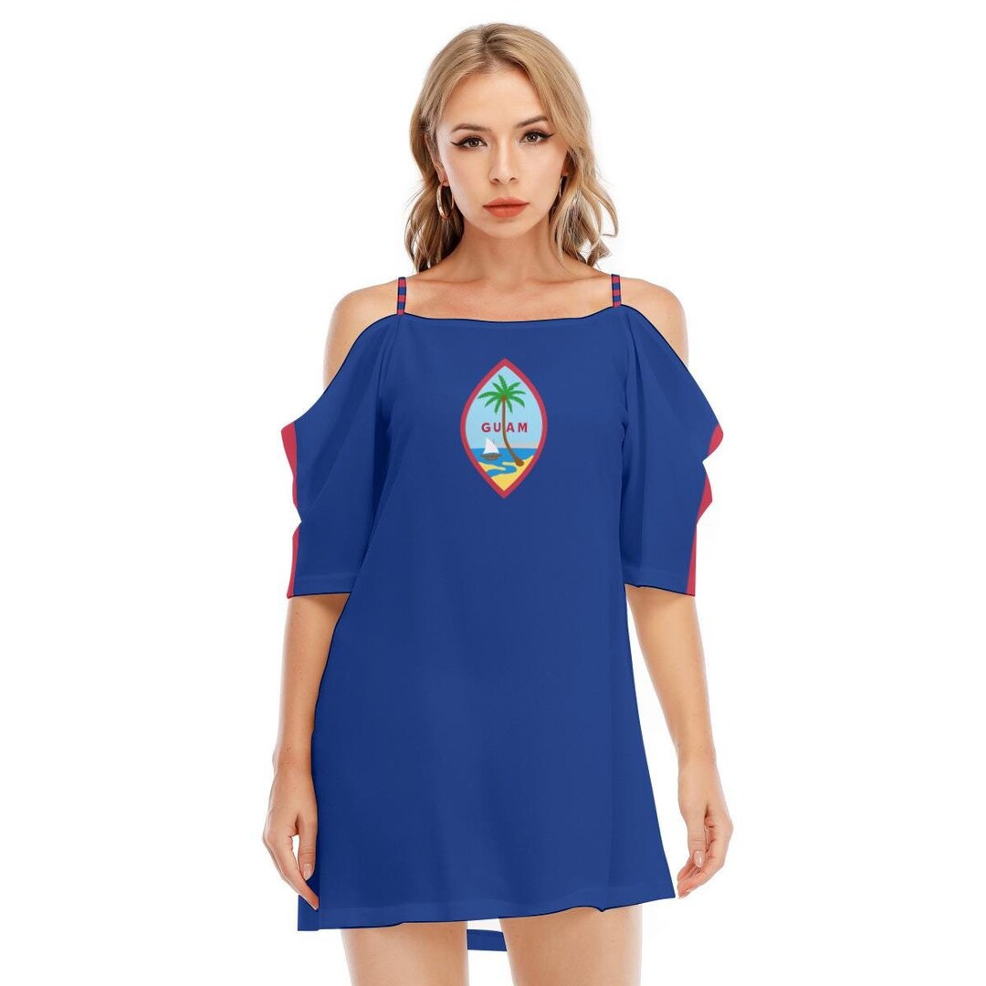 Guam Dress, For, Women, Ladies, Teens, Gifts, Guam Flag, Print. - Etsy