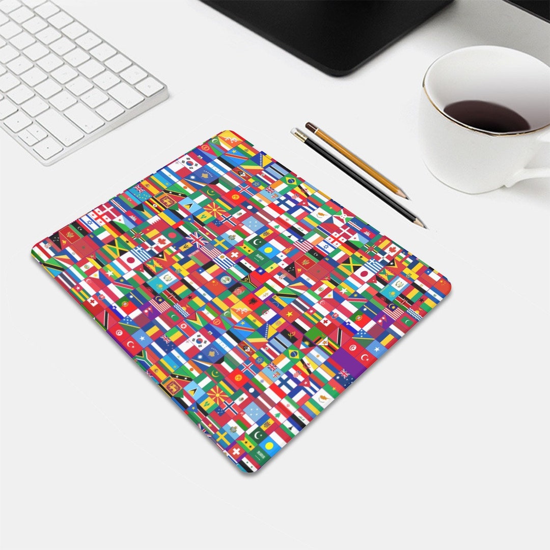 All Flags Mouse Pad, Flags, World Flags, Gifts, All Flags, Countries ...