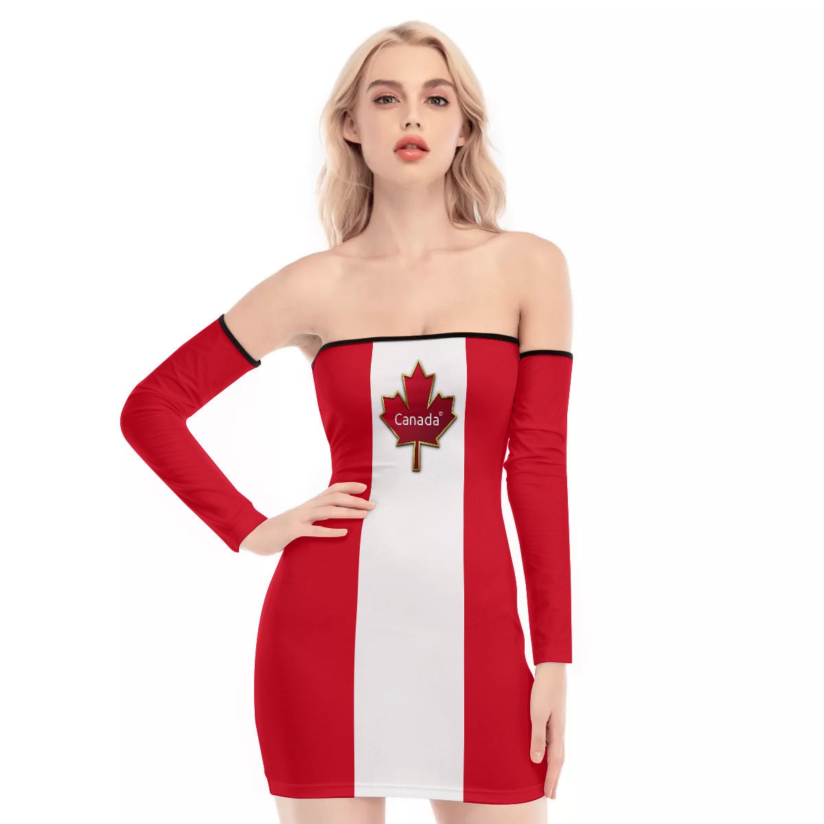 Canadian Dress Canada Stylish Flag Gifts. Etsy Canada