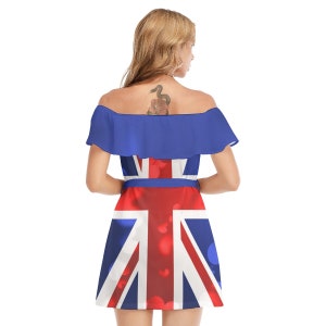 Union Jack Dress, English, Design, England, Women, Ladies, Teens, Girls ...