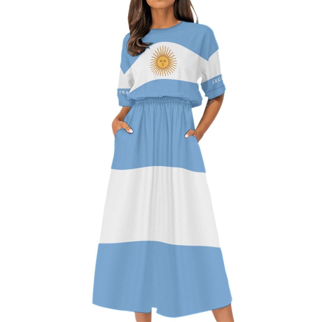 Argentinian Dress, Argentina, Flag, Women, Ladies, Teens, Girls ...
