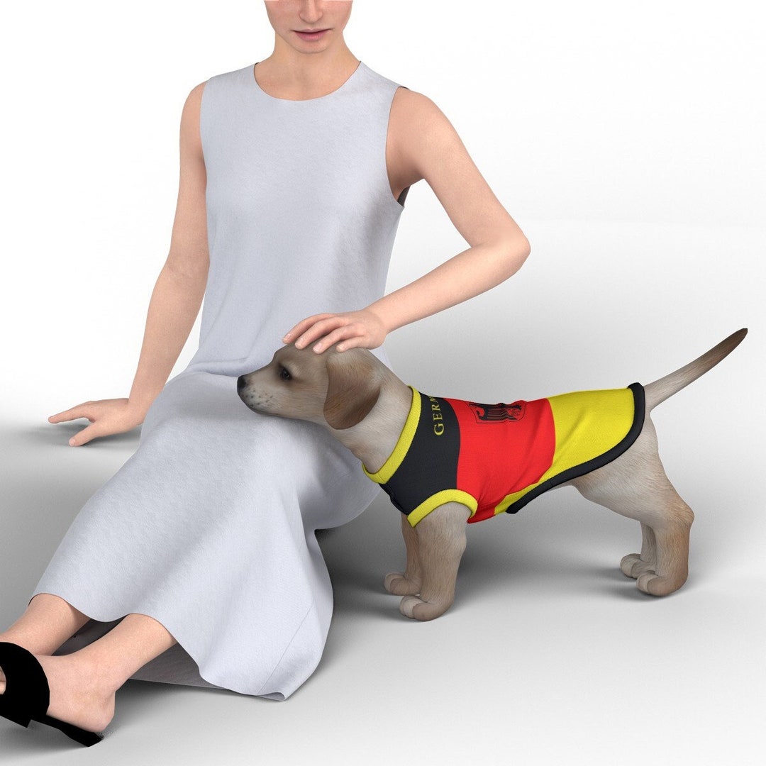 German Flag Dog's Tank Top Germany Flag Small Pets - Etsy
