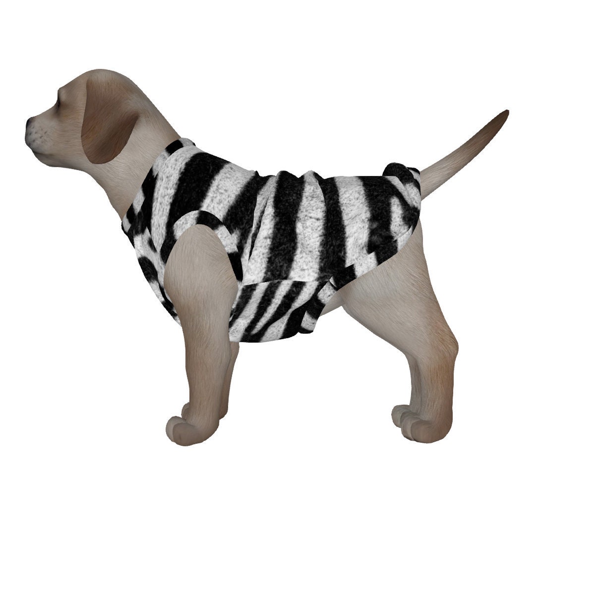 Pattern Zebra Dog T-shirt, Animal, Puppy, Clothing, African, Design ...