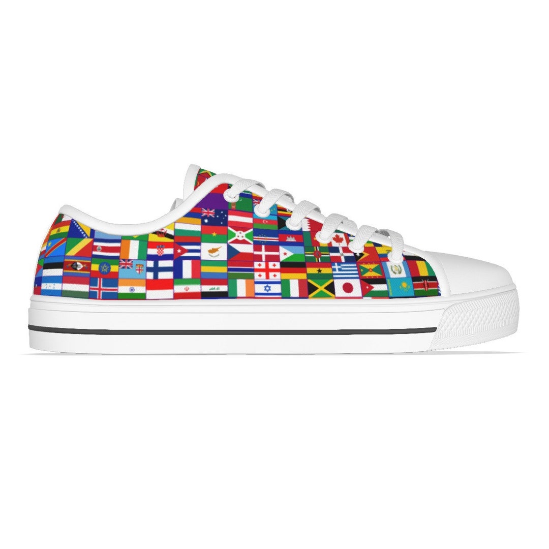 Flags Kids Shoes, Children's, Print, Countries Flags, World Flag ...