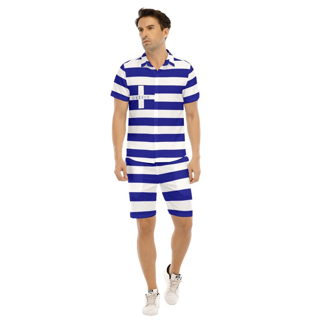 Greek Men's Shirt, Shorts, Suit, Greece Flag, Gifts, Men, Teens, Greek ...
