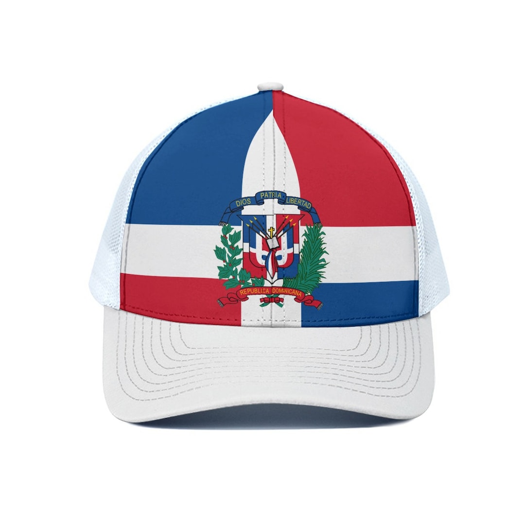 Dominican Republic Flag Cap Santo Domingo Gift Accessories - Etsy