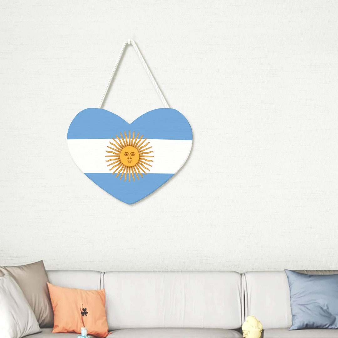 Argentinian Tablet, Argentina, Flag, Design, Heart Shape, Wall, Gifts ...