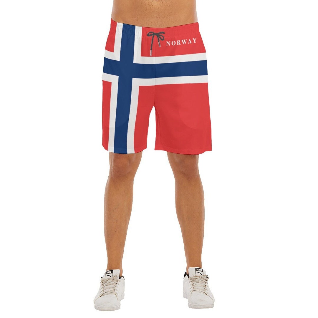 Norway Men's Beach Shorts Norway Flag Design Gifts - Etsy