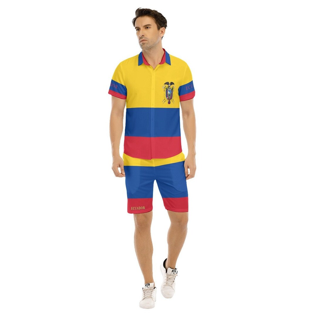 Ecuador Men's Shirt, Shorts, Suit, Ecuador Flag, Design, Gifts, Men ...
