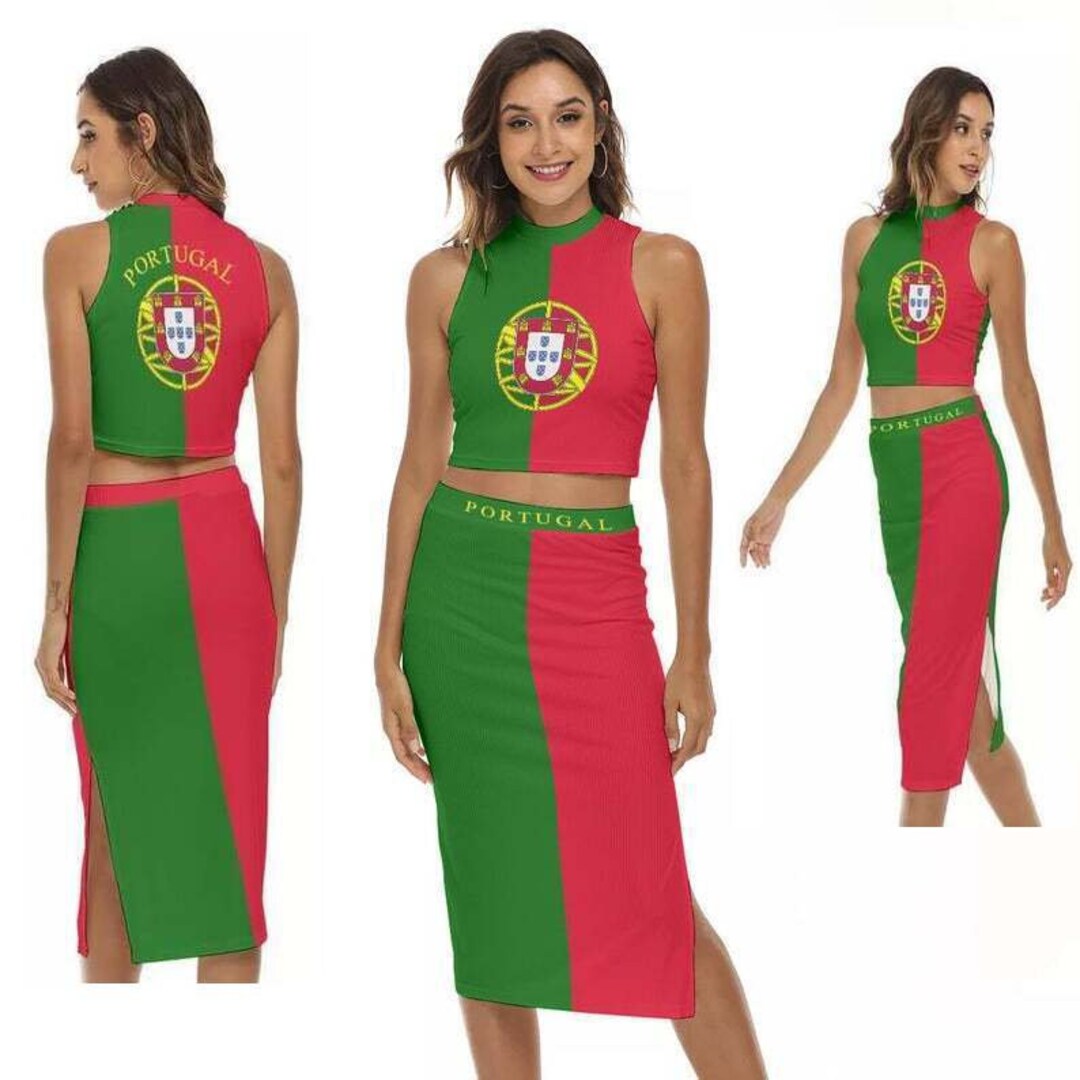 Portuguese Women's Shirt, & Skirt, Set, Portugal, Gifts, Ladies, Teens ...