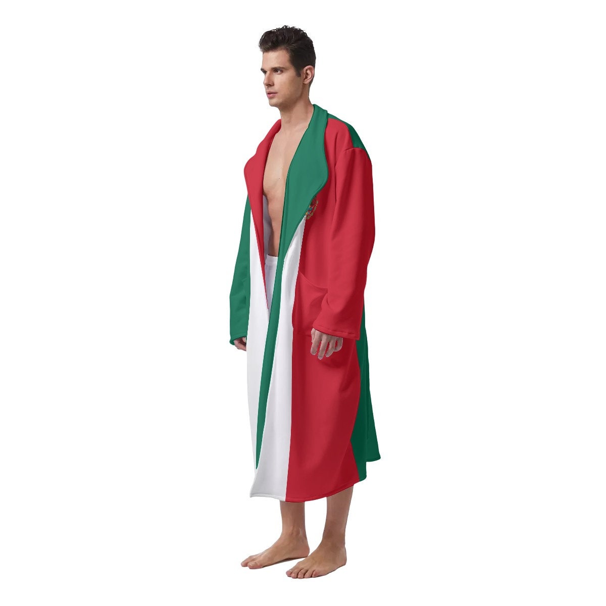 Mexican Flag Men's Robe Mexico Flag Underwear Design - Etsy