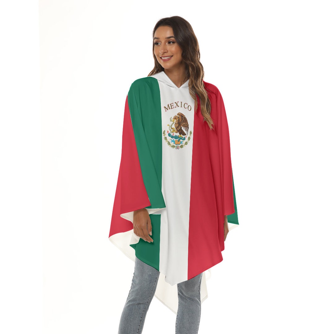 Mexico Cloak, Women, Ladies, Men, Unisex, Teens, Girls, Mexican, Flag ...
