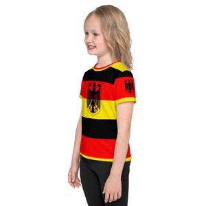 Germany Flag Kids T-shirt, for Girls, Boys, Children, German Flag ...