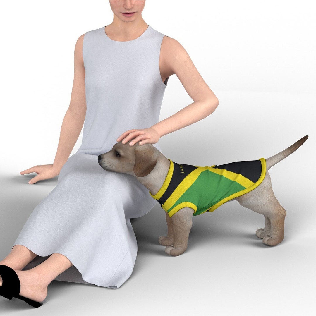Jamaican Dog's Top, Stylish, Jamaica, Design, Pets, Cat, Outfit. - Etsy