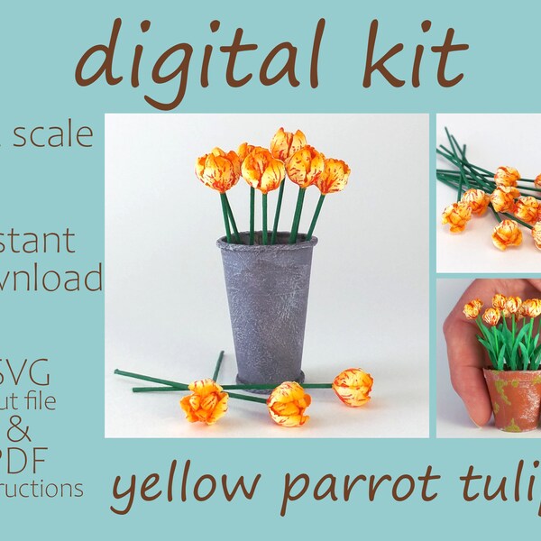 Miniature Flower Kit - Etsy