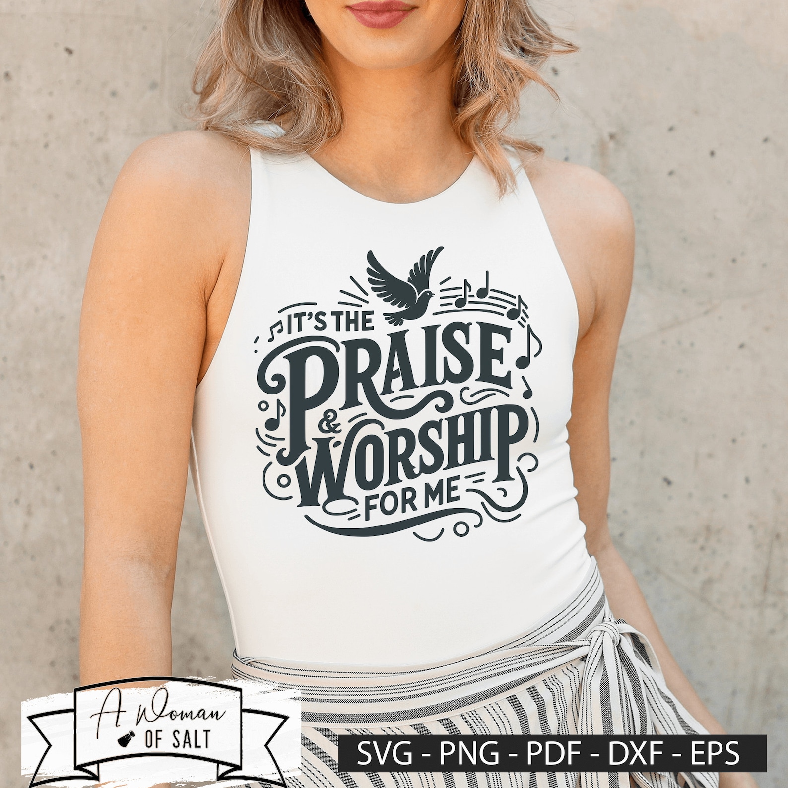 Praise & Worship Svg Files | Christian Gospel Worship Digital Downloads ...