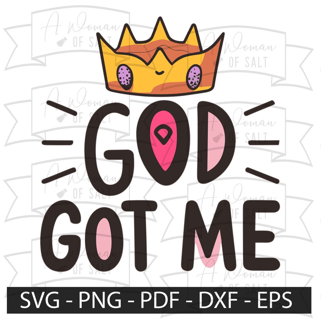 God Got Me SVG/PNG Bundle - Christian, Religious, You Matter, Faith ...