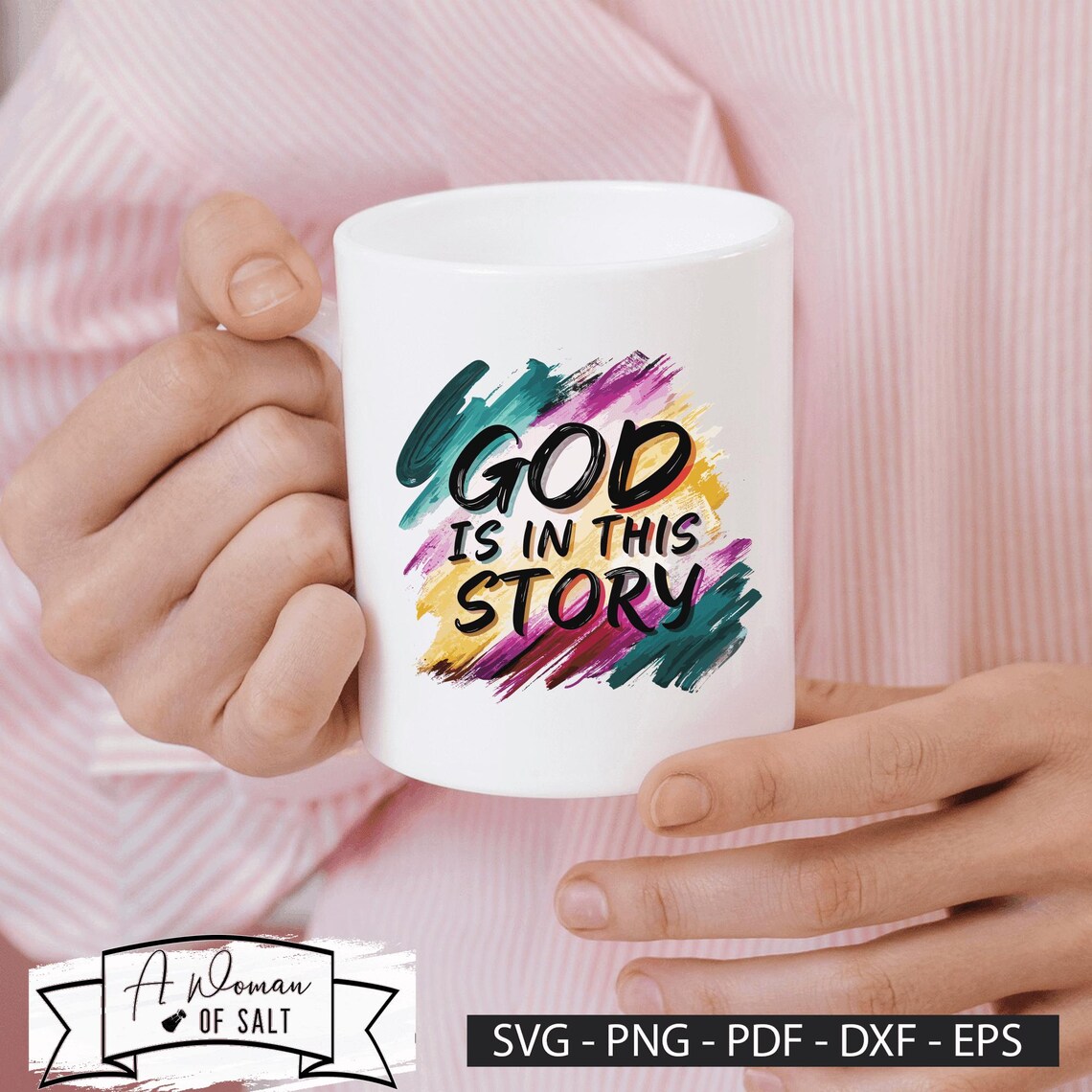 God is in This Story Svg Png Eps Pdf Dxf Christian Sublimation Digital ...