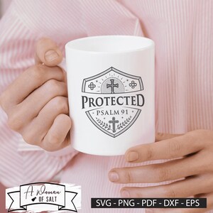 Psalm 91 Christian Sublimation Digital Cutting Files Download | Bible ...