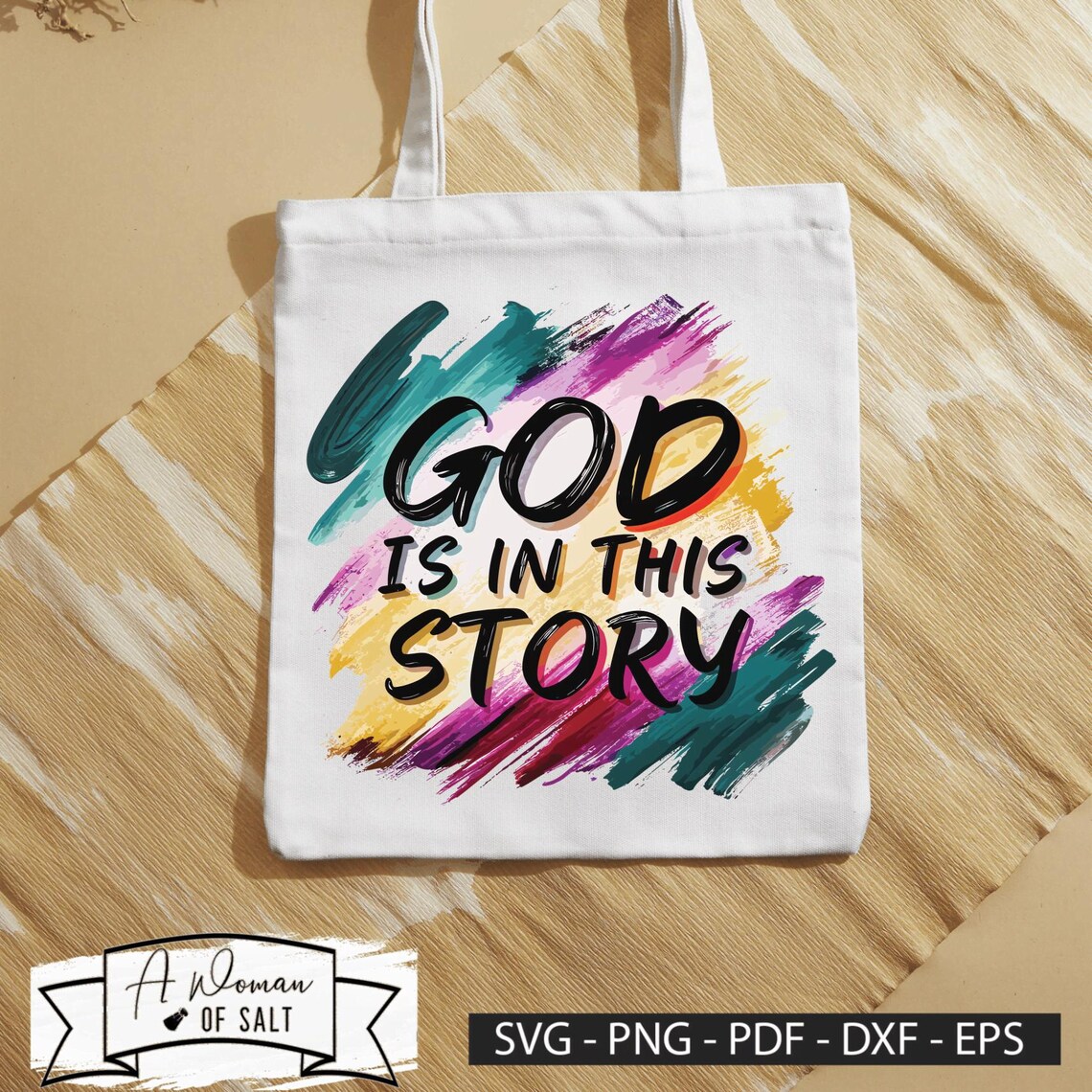 God is in This Story Svg Png Eps Pdf Dxf Christian Sublimation Digital ...