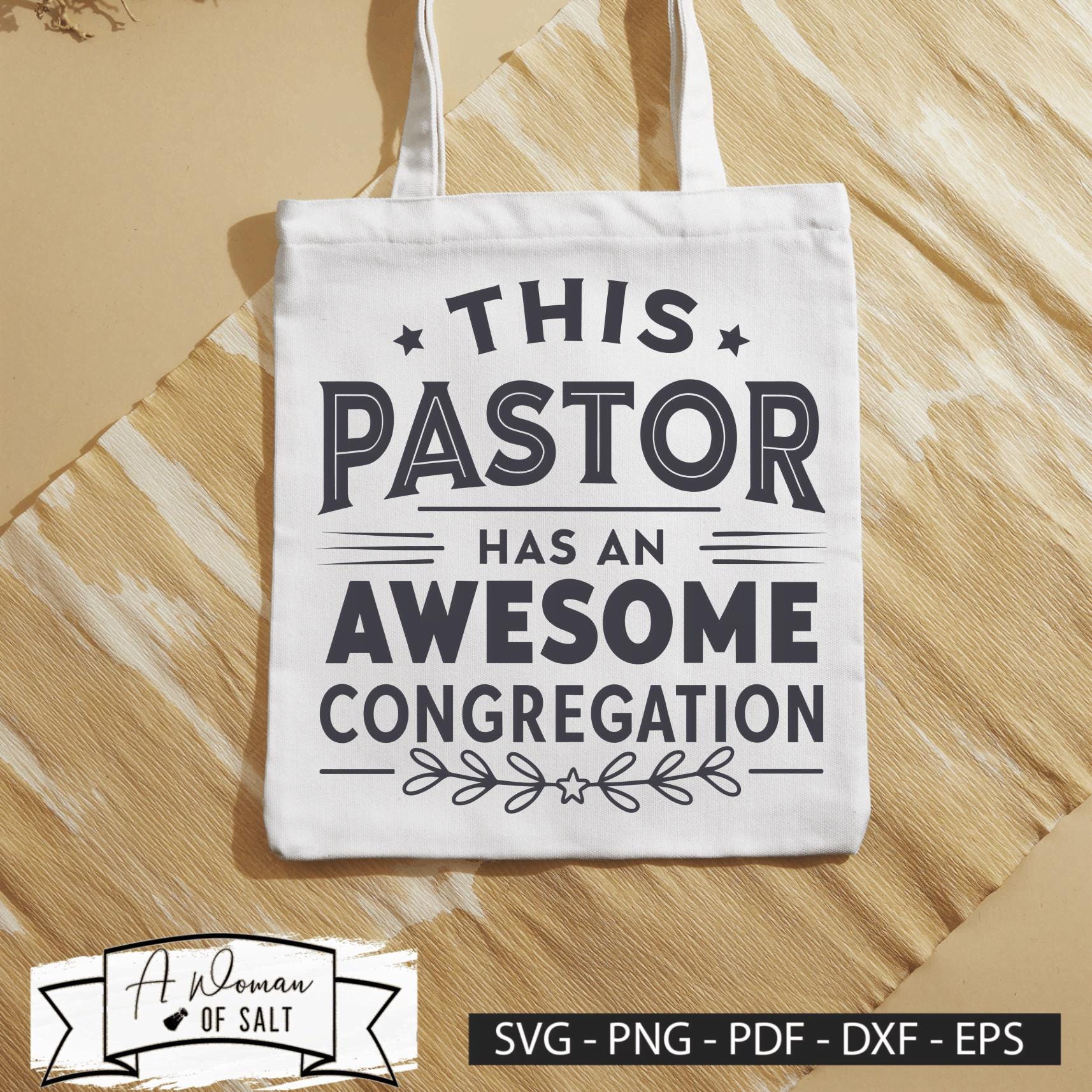 Pastor Design Awesome Congregation Svg Png Eps Pdf Dxf Sublimation ...