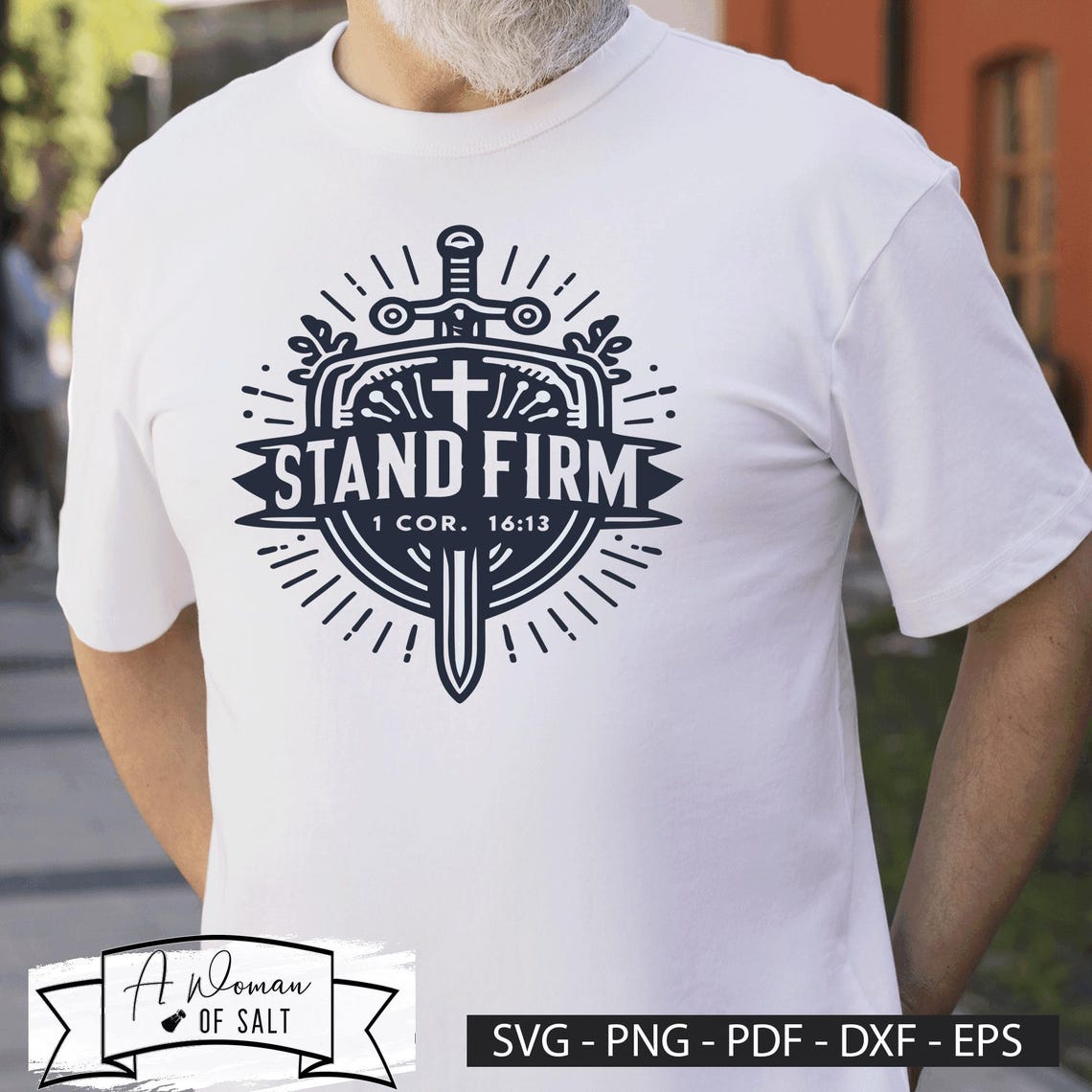 Stand Firm 1 Corinthians 16:13 Bible Verse Svg Png Eps Pdf Dxf ...