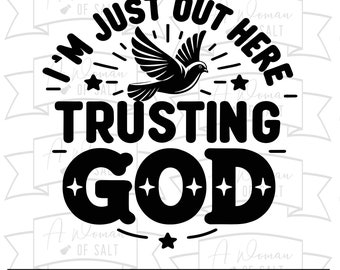 Trust in God - Christian SVG & PNG Digital Download - Etsy