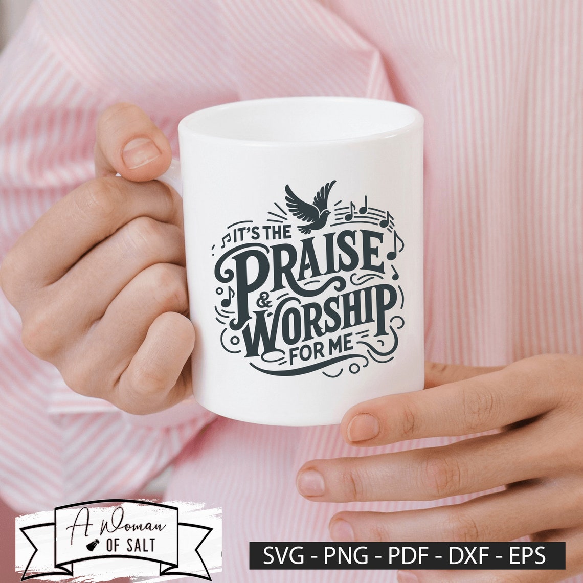 Praise & Worship Svg Files | Christian Gospel Worship Digital Downloads ...