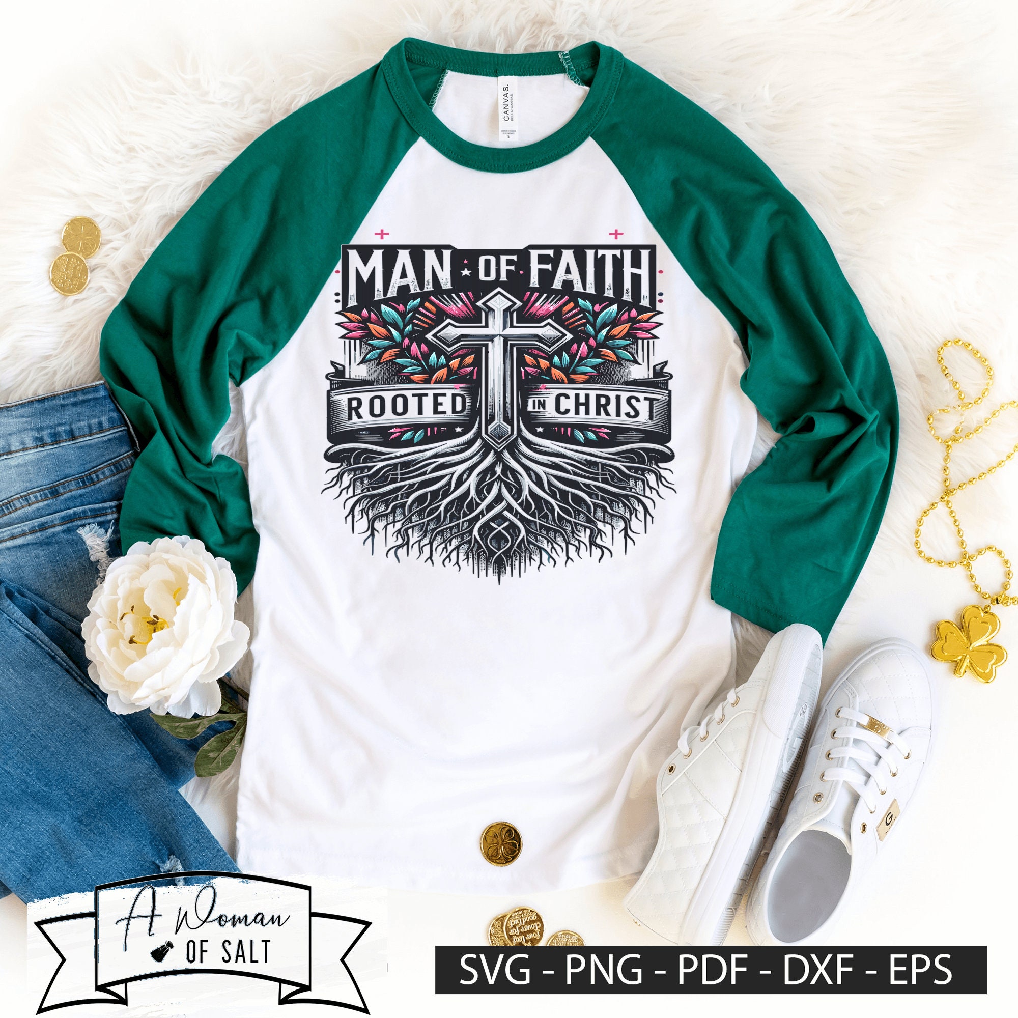 Man of Faith Svg Collection | Rooted in Christ Digital Files ...