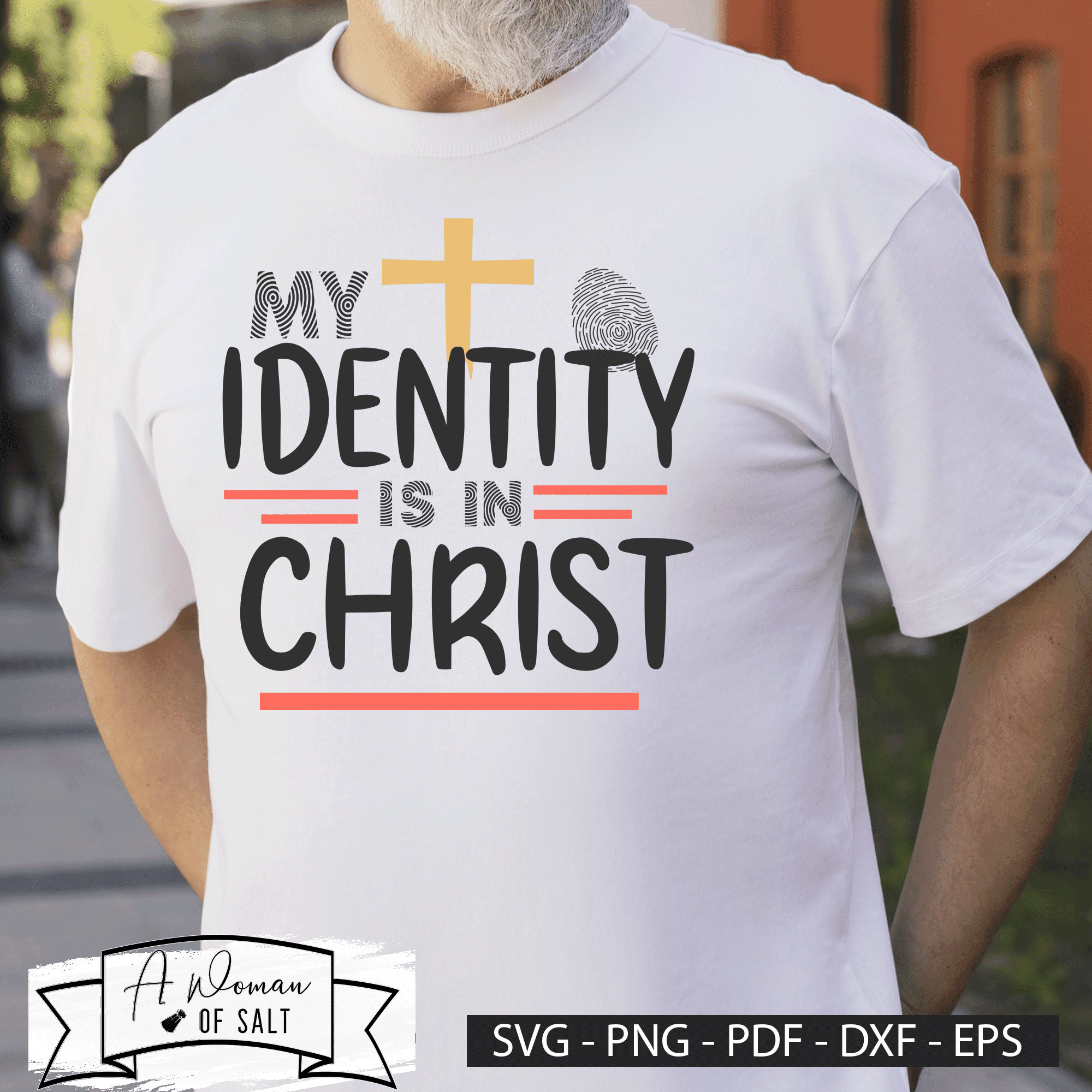 My Identity is in Christ Svg, Christian Digital Files, Png, Eps, Pdf, Dxf, Instant Download ...