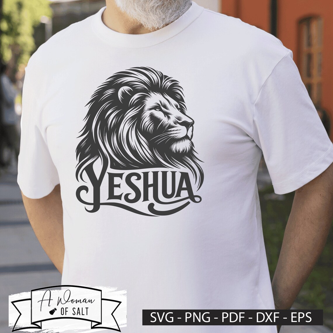 Lion Yeshua Svg, Png, Eps, Pdf, Dxf | Christian Digital Files Download ...
