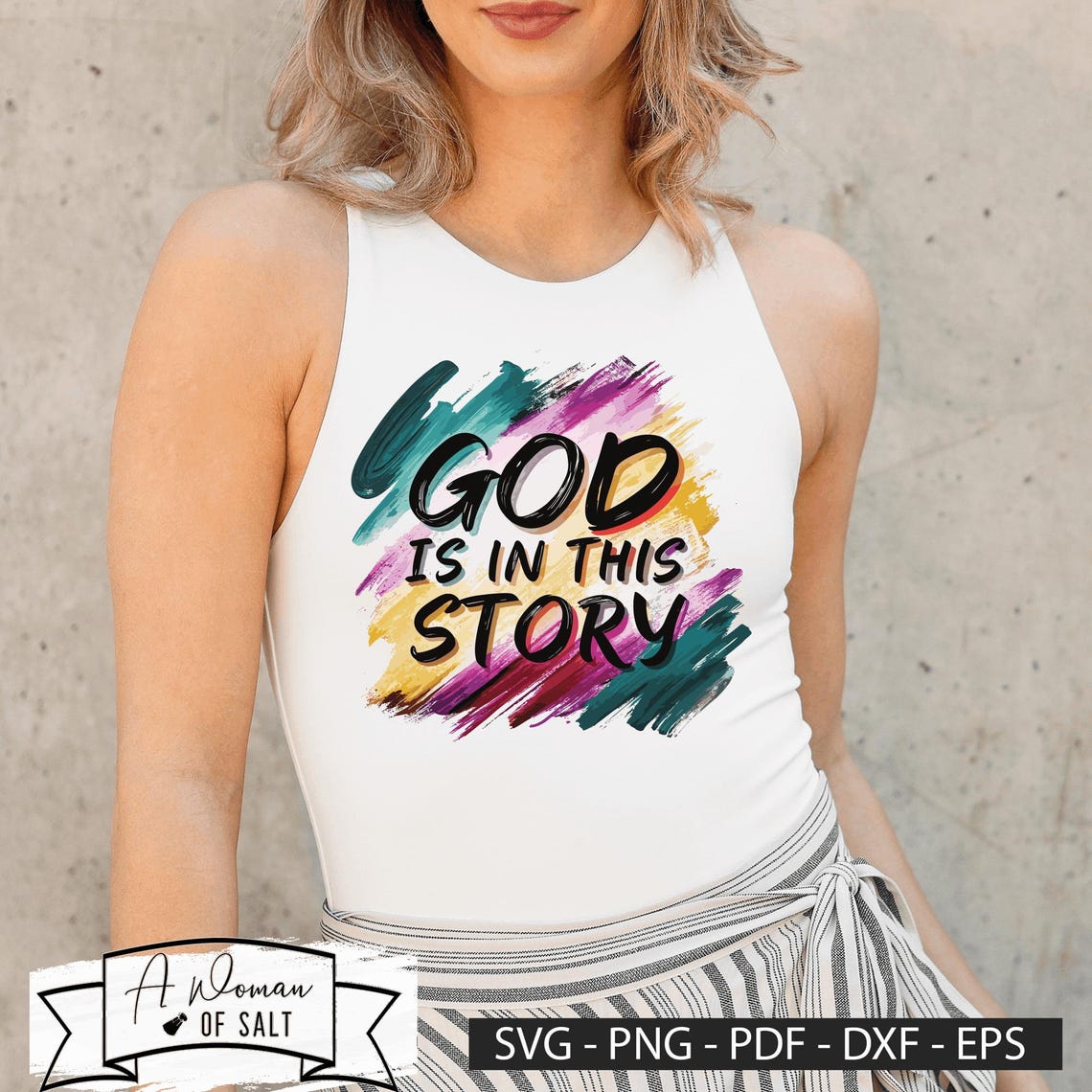 God is in This Story Svg Png Eps Pdf Dxf Christian Sublimation Digital ...