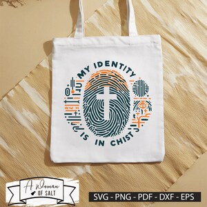 My Identity is in Christ - Christian Digital Files Bundle in Svg, Png ...