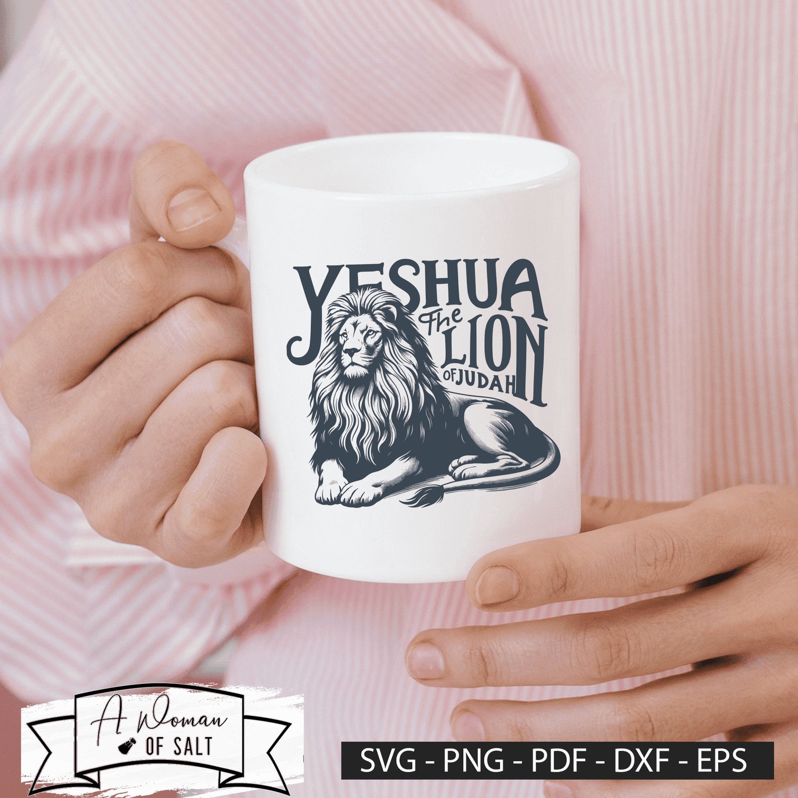 Yeshua the Lion of Judah - Christian Vector in Svg, Png, Eps, Pdf, Dxf ...