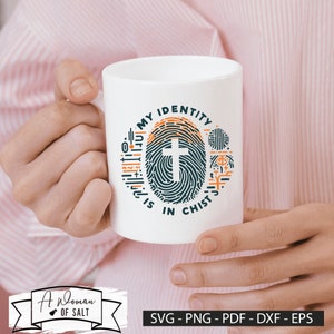 My Identity is in Christ - Christian Digital Files Bundle in Svg, Png ...