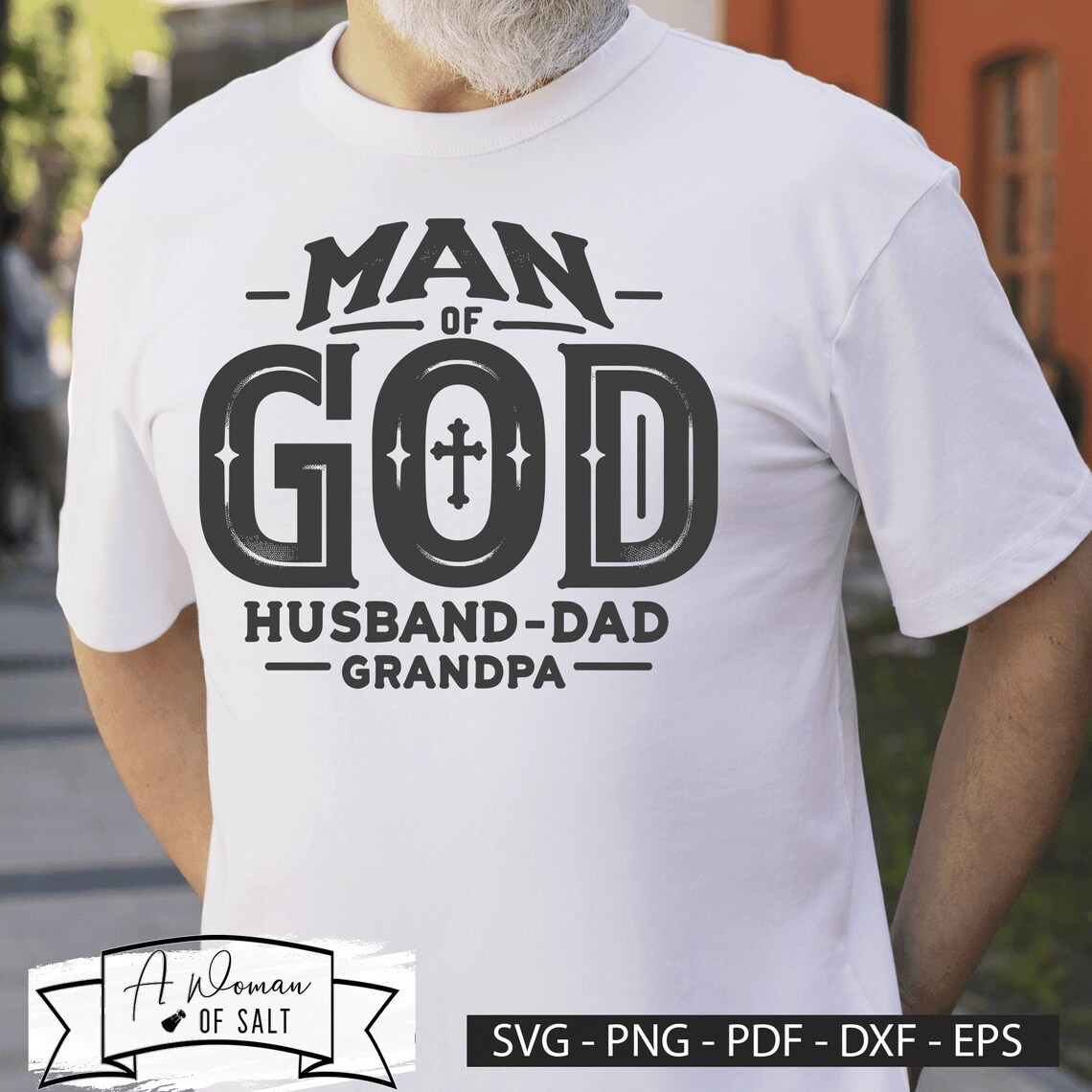 Christian Dad Svg Bundle Man of God Husband Dad Grandpa, Bible Verse ...