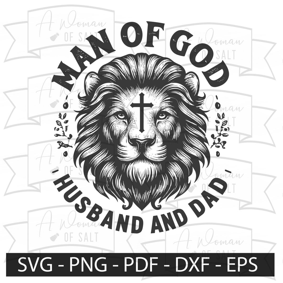 Husband and Father Christian Svg Bundle | Man of God Digital Download ...