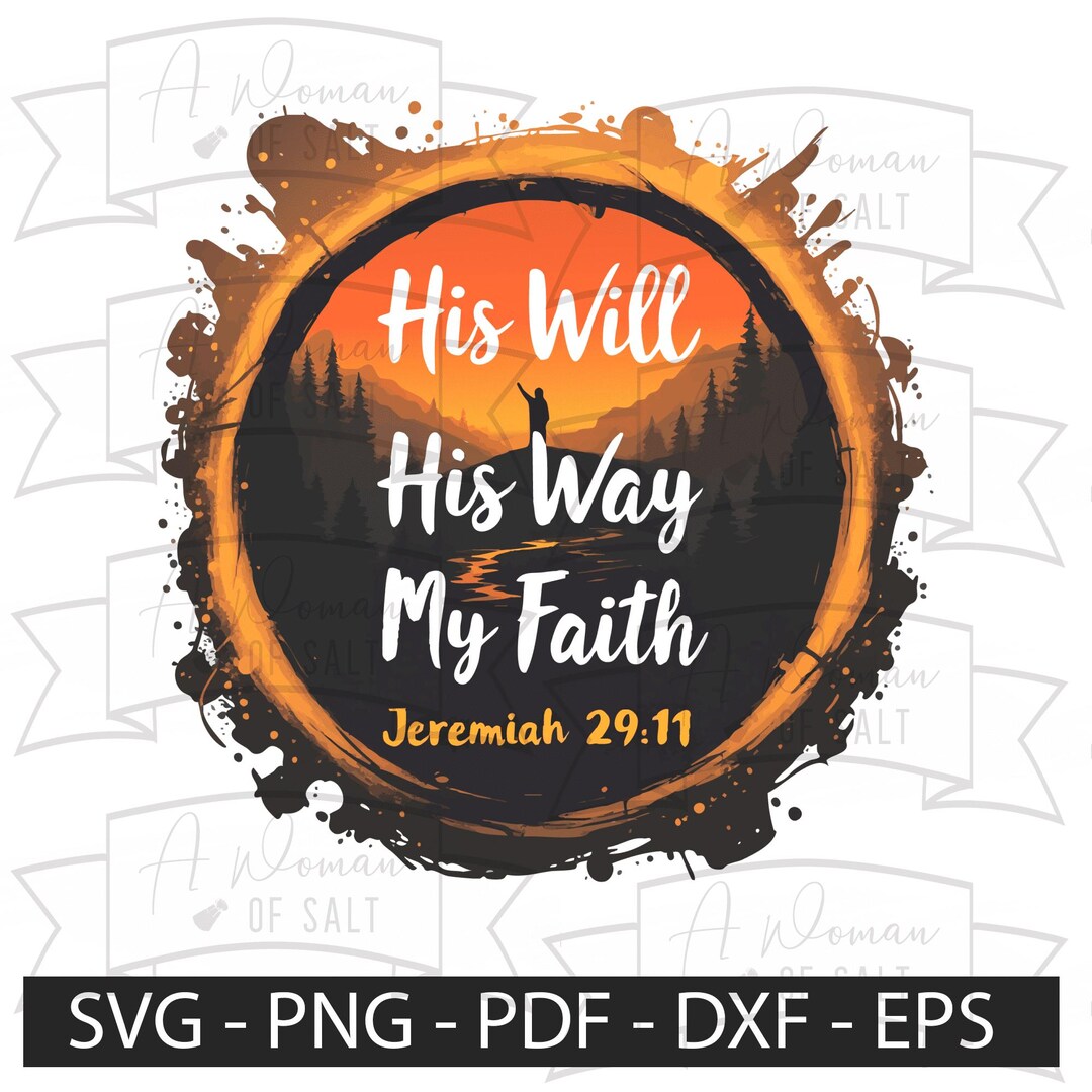 Handcrafted Jeremiah 29:11 Bible Verse Svg | Calligraphy Scripture Art ...