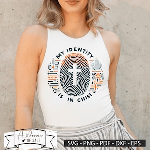 My Identity is in Christ - Christian Digital Files Bundle in Svg, Png ...