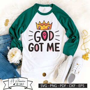 God Got Me SVG/PNG Bundle - Christian, Religious, You Matter, Faith ...