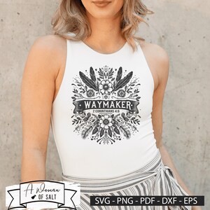 Christian Art Digital Download- Waymaker 2 Corinthians 4:6 Svg, Png ...