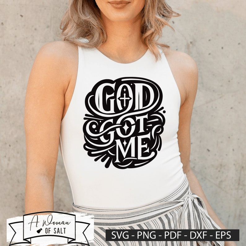 God Got Me Svg Bundle - Inspirational Christian Digital Files in Svg ...
