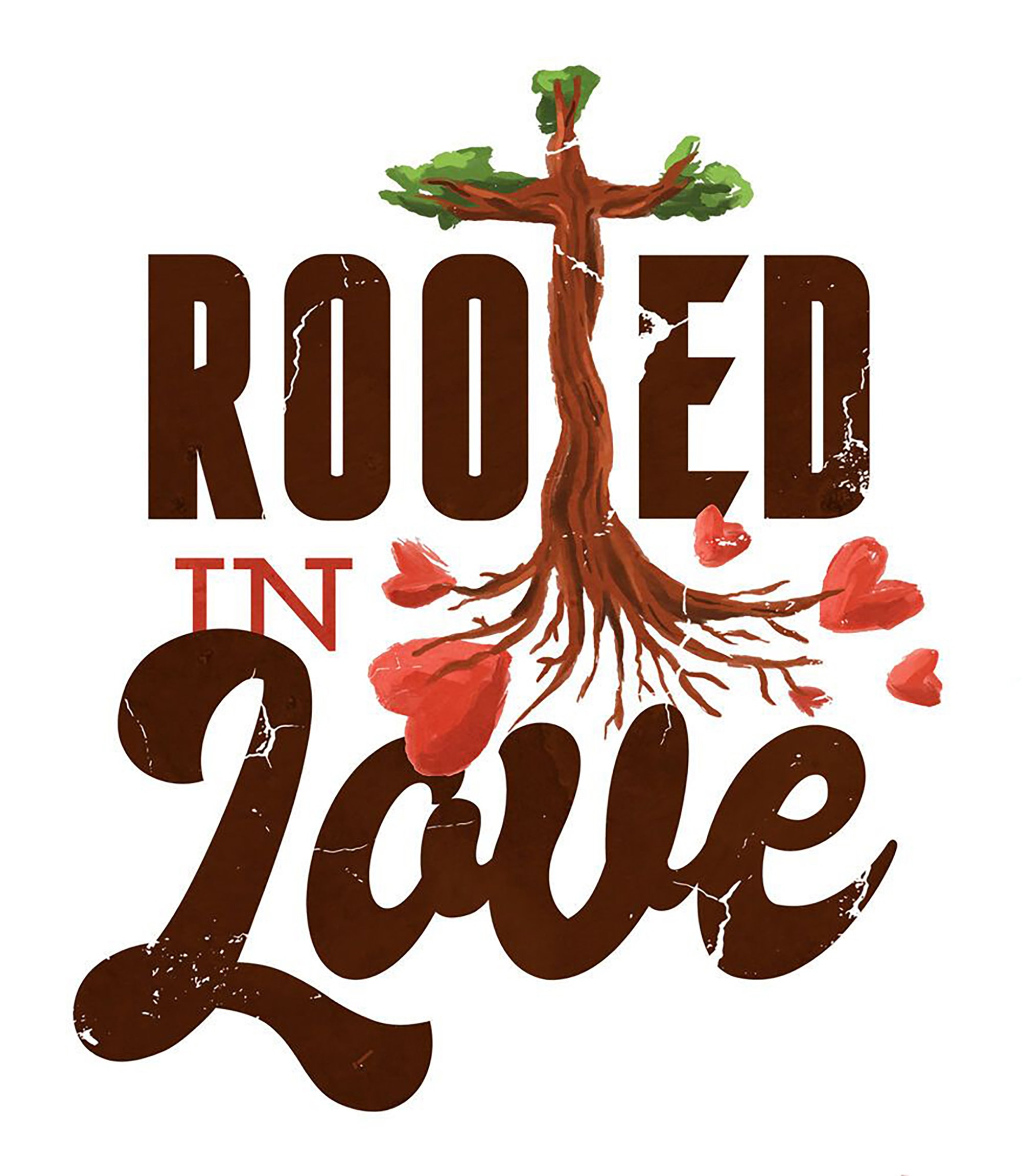 Rooted in Love SVG, Colossians 2:7 Ephesians 3 17 EPS, Inspirational ...